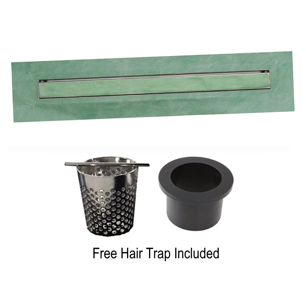 SereneDrains Infinity Tile-Over Linear Shower Drains, Invisible Design ...