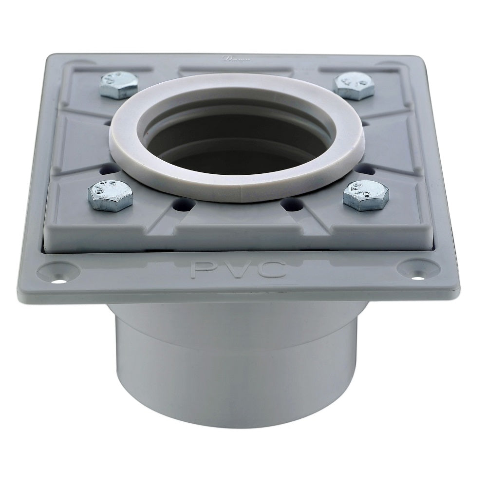 Dawn PVC Shower Drain Base with Gasket, Hair Trap and Grate Hook ...